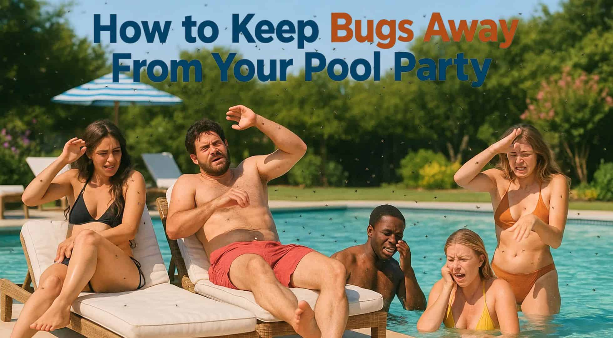 How To Keep Bugs Away From Your Pool Party